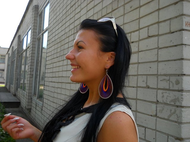 Ольга Труш, студентка лицея быта (специальность парикмахер-модельер ...